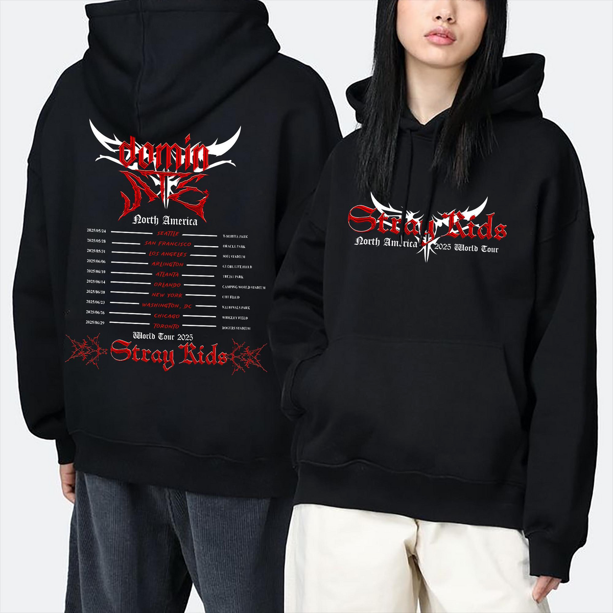 Stray Kids World Tour In US Hoodie, In Stray Kids Shirt, Stray Kids Do ...