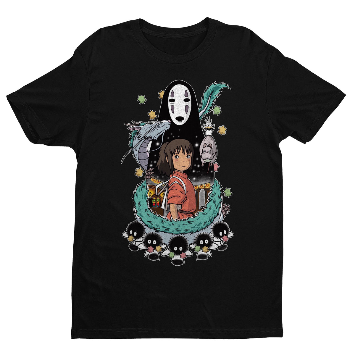 Spirited Away Graphic T-Shirt, Studio Ghibli Shirt, Hayao Miyazaki, An ...