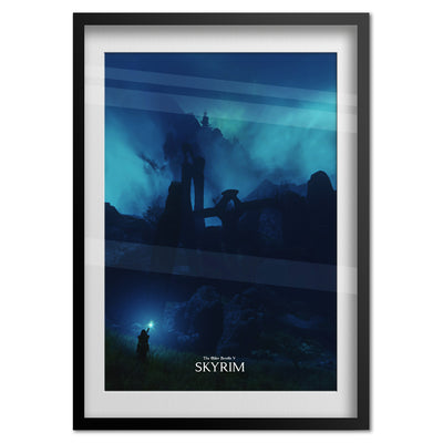 The Elder Scrolls V: Skyrim Poster - Exclusive Art | Pira Boxes – Pira ...