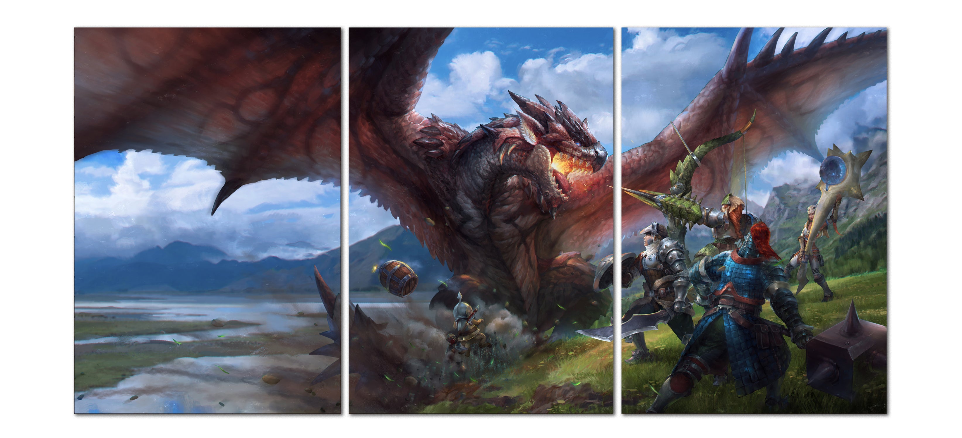 Monster Hunter: World Game Poster - Set of 3 | Pira Boxes – Pira Pira Boxes