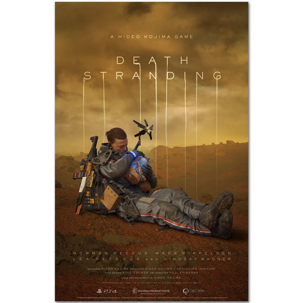 Dead Stranding Poster - Official Art | Pira Boxes – Pira Pira Boxes