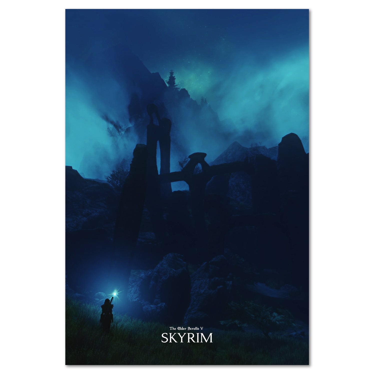 The Elder Scrolls V: Skyrim Poster - Exclusive Art | Pira Boxes – Pira ...
