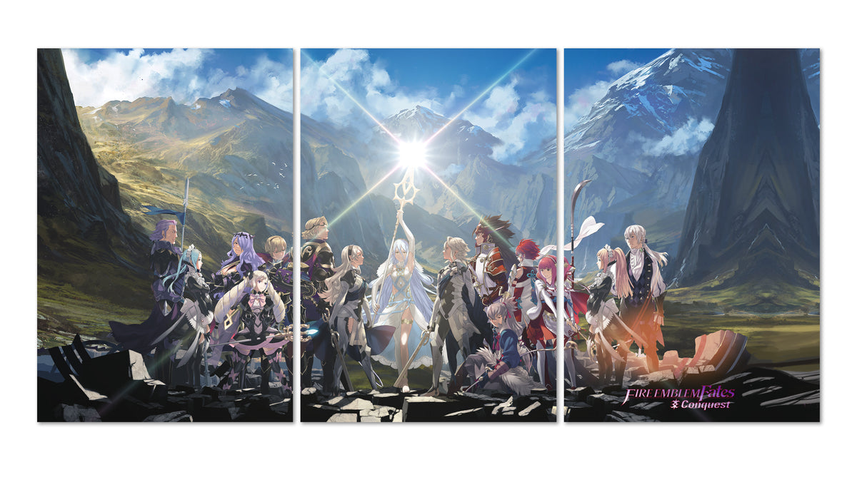 Fire Emblem Fates: Conquest Posters Set of 3 Posters | Pira Boxes ...